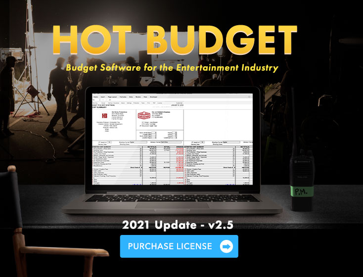Hot Budget: Industry Standard Budgetary Software